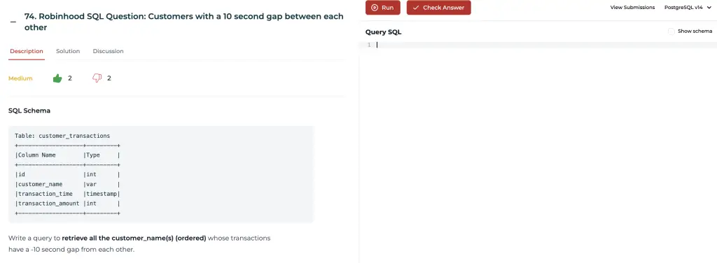 Data Engineer SQL Interview Questions - Ace your next technical interview